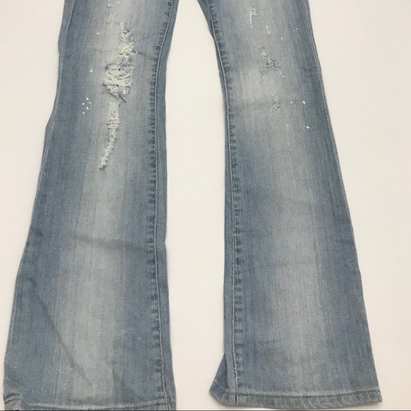Seven7 | Jeans | Seven 7 White Washed Blue Jeans Size 28 | Poshmark